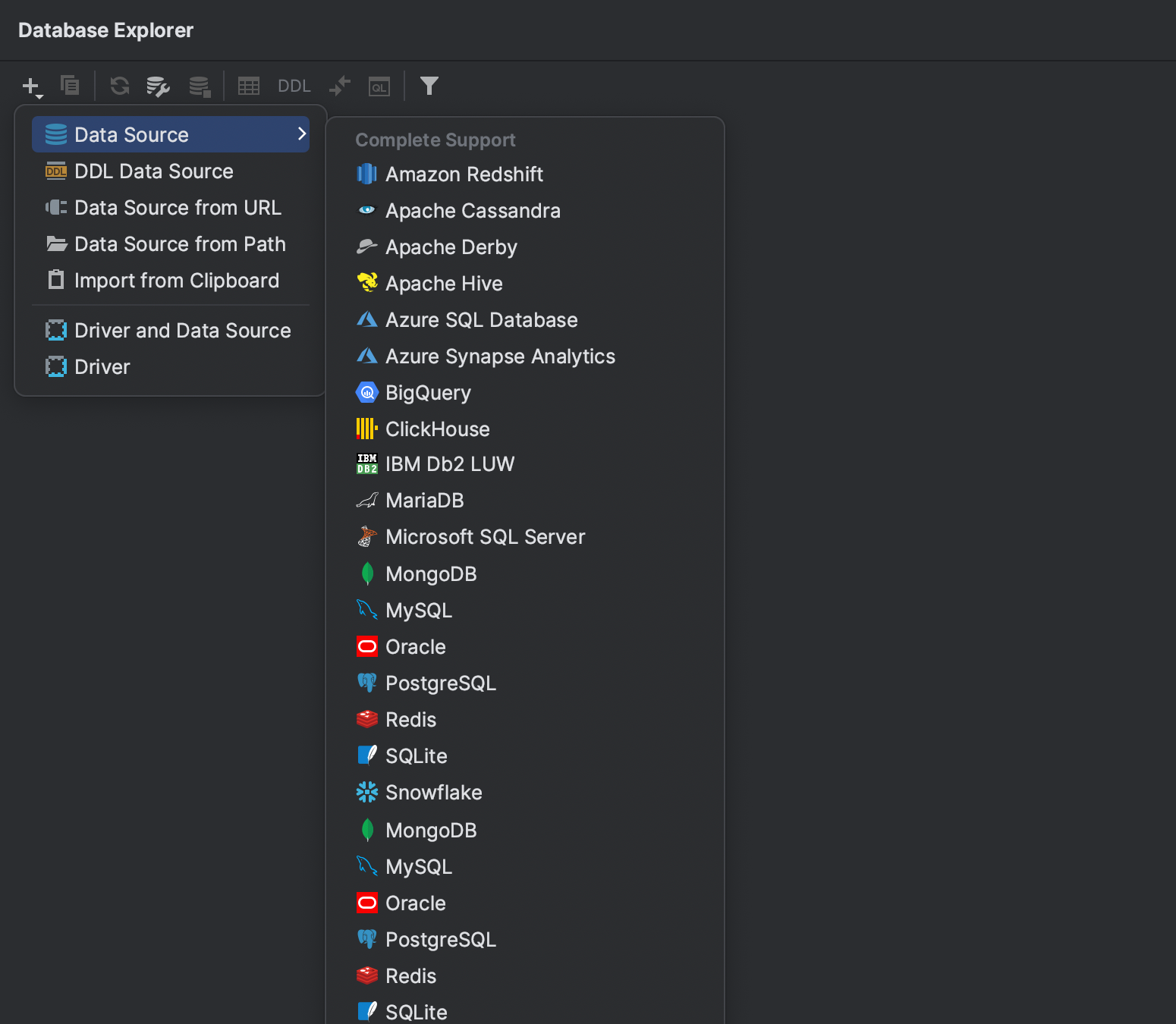 How to Get Database Tools and SQL Support in WebStorm