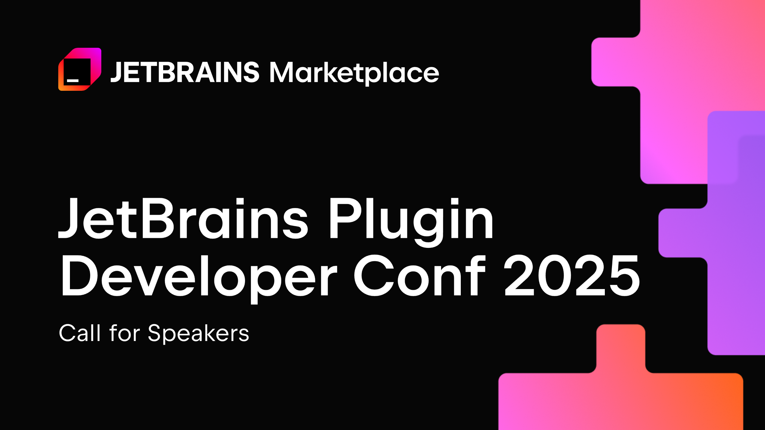 JetBrains Plugin Developer Con 2025 - Call for Speakers