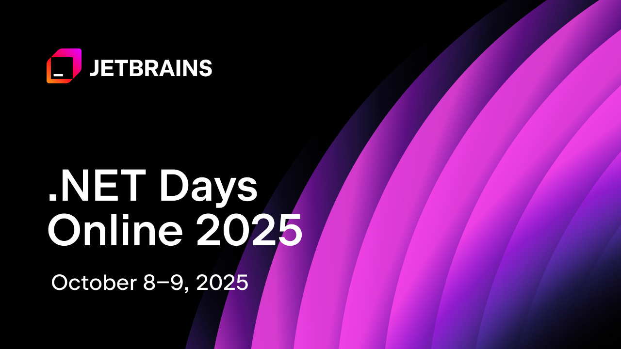 JetBrains .NET Days Online 2025